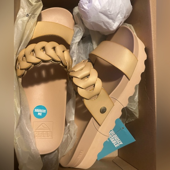 Reef | Shoes | Reef Vista Hi Womens Tan Sandals Size 8 Brand New In Box ...